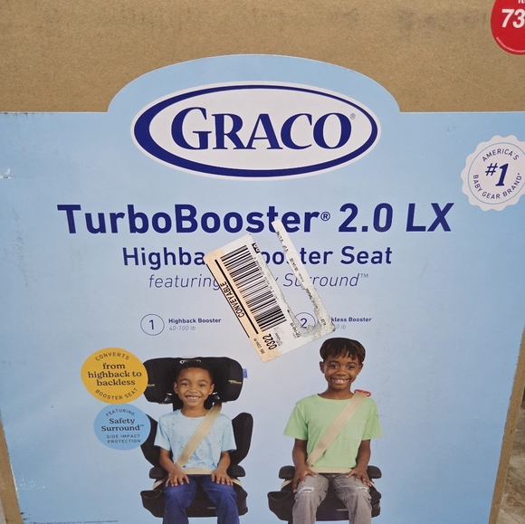 Graco | Other | Graco Turbobooster 2 Lx Highback Booster Carseat Nib ...